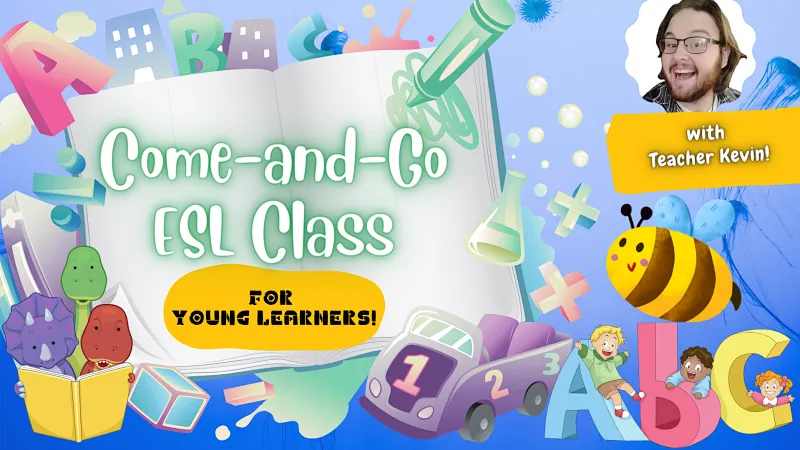 Come And Go Esl Class For Young Learners Ages 3 5 Live Interative
